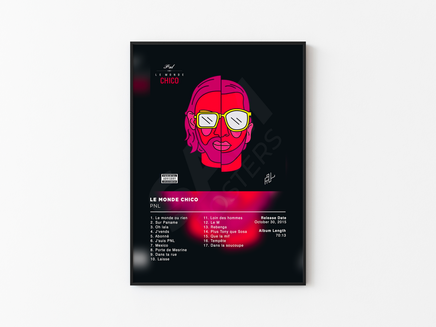 Le monde chico PNL Poster