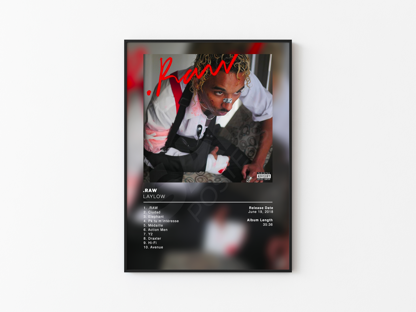 Raw Laylow Poster